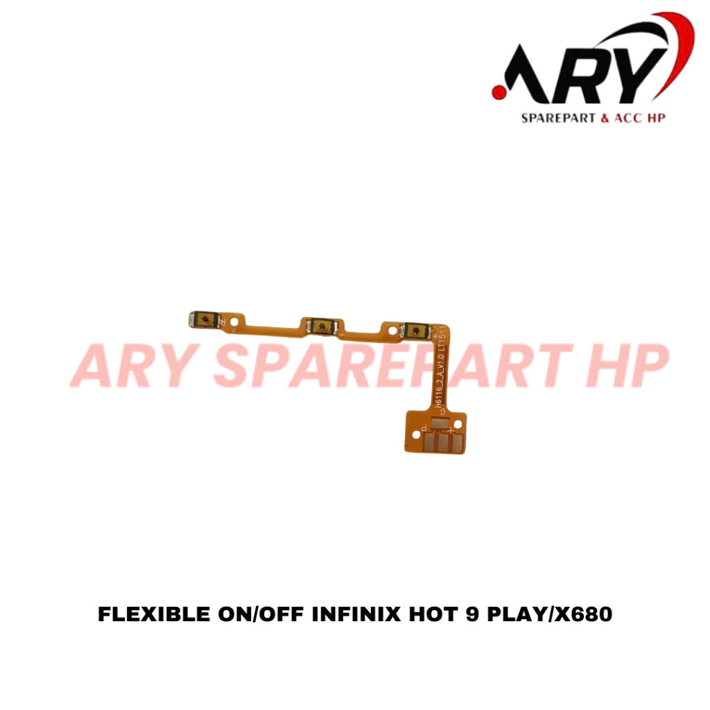Jual FLEXIBLE ON/OFF INFINIX HOT 9 PLAY/X680 | Shopee Indonesia