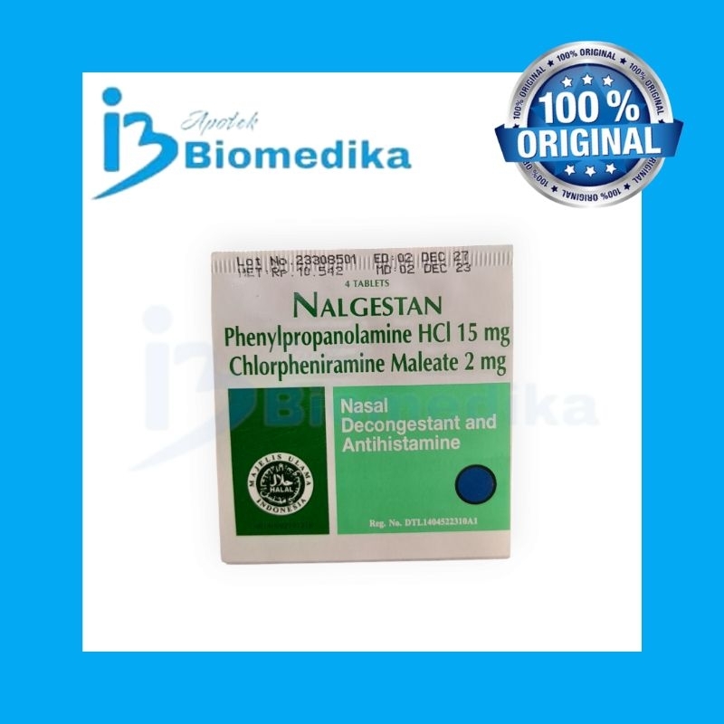 Jual Nalgestan 1 Strip Isi 4 Tablet | Shopee Indonesia