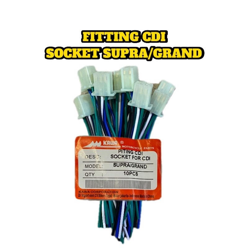 Jual SOCKET PITTING CDI GRAND SUPRA KAWA | Shopee Indonesia