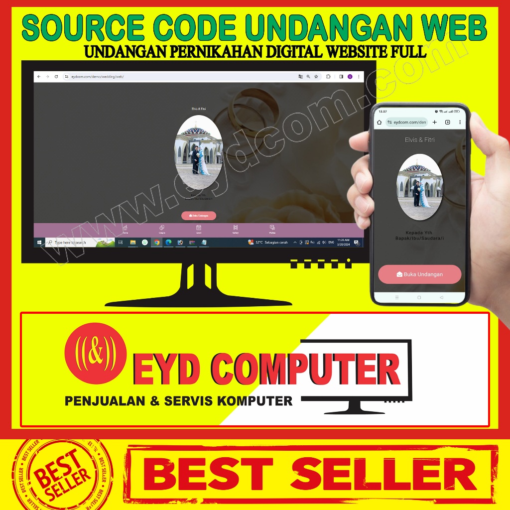 Jual SOURCE CODE UNDANGAN DIGITAL WEBSITE APLIKASI UNDANGAN ONLINE ...