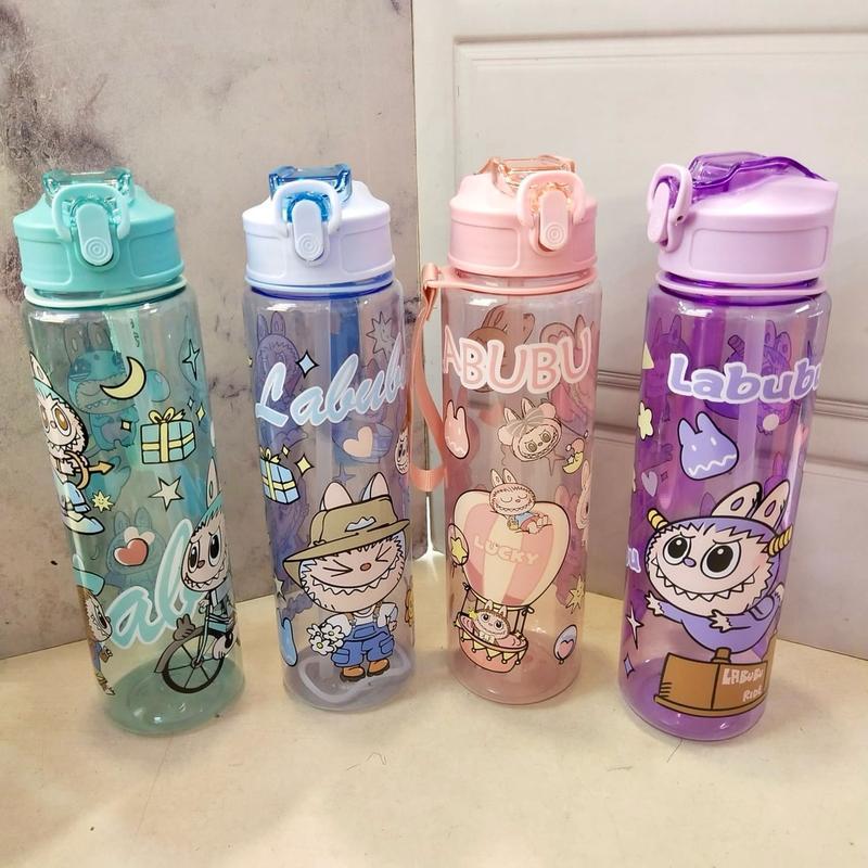 Jual BOTOL MINUM KARAKTER LABUBU TEMPAT MINUM ANAK SEDOTAN KAPASITAS ...