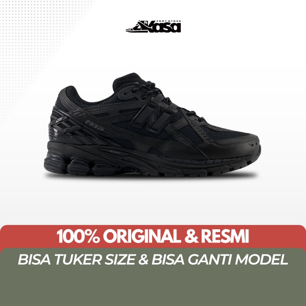 Jual Sepatu Sneakers Pria NB 1906 1906U Utility Trainer Black | Shopee Indonesia