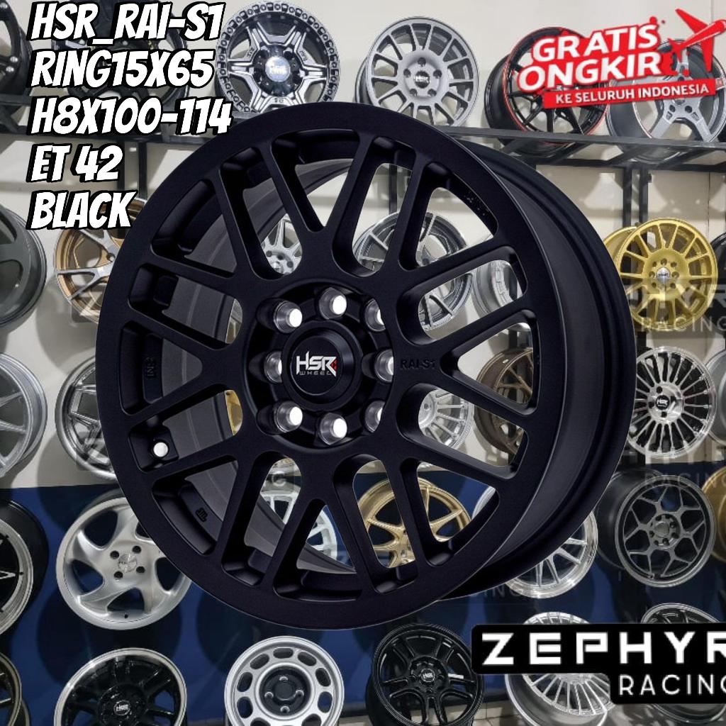 Jual VELG racing merk hsr ring 15 untuk suzuky cery, acanza, xenia ...