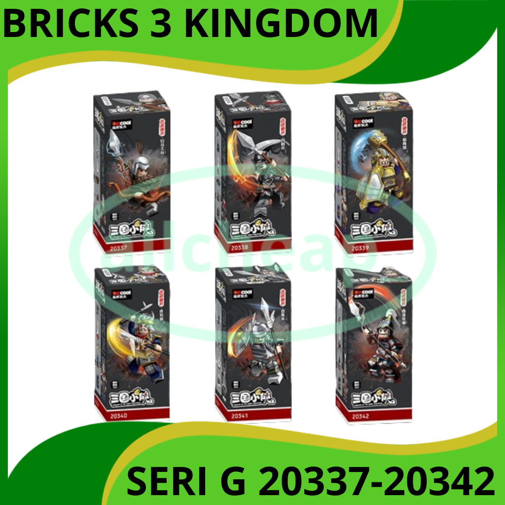 Jual DECOOL BRICK DE COOL BRICKS THREE KINGDOM SAMKOK 3 RAJA BAIMA CONGYI DANYANG BING XIAN ZHEN ...