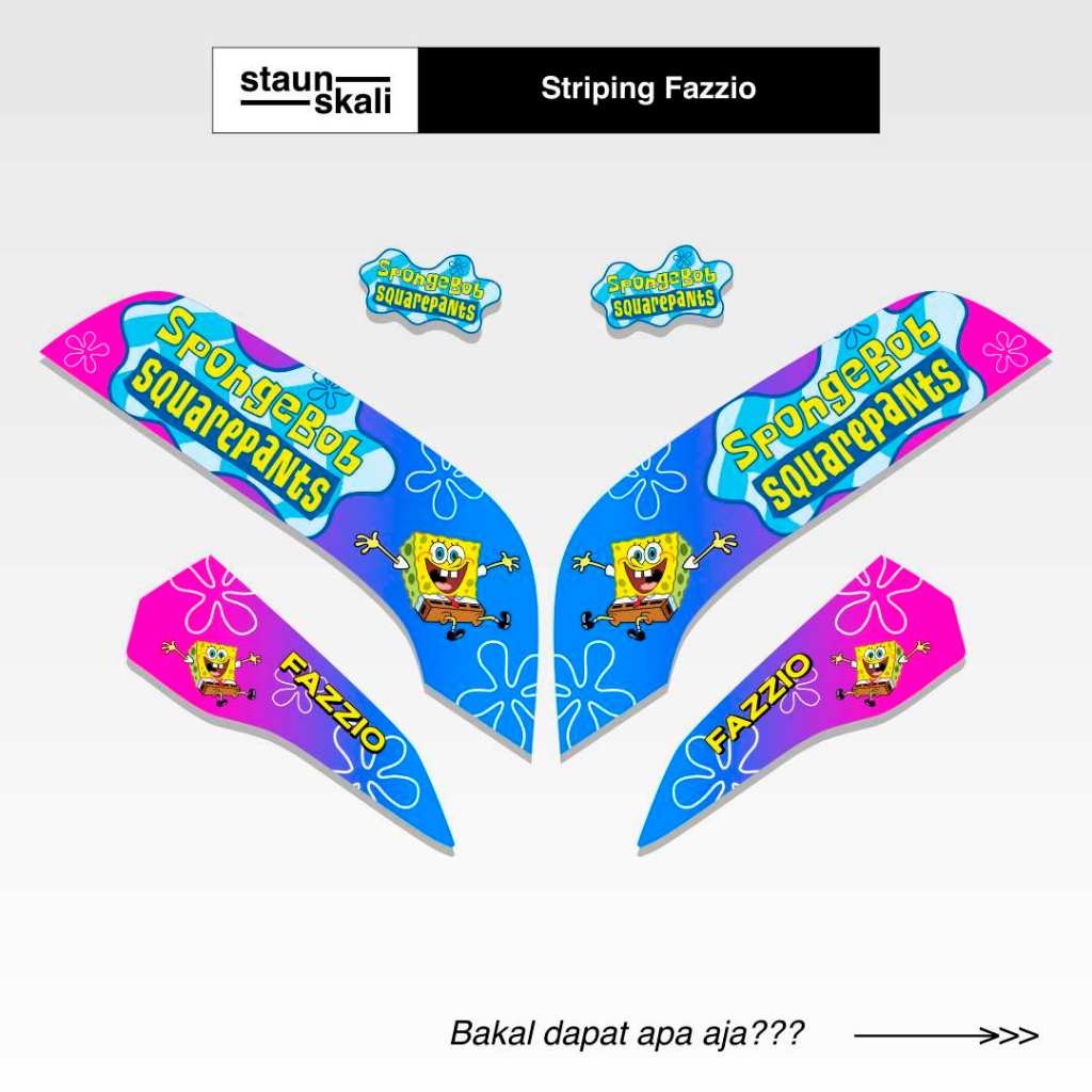 Jual Striping Fazzio Variasi (18) Full Body Custom Original 2022 2023 ...