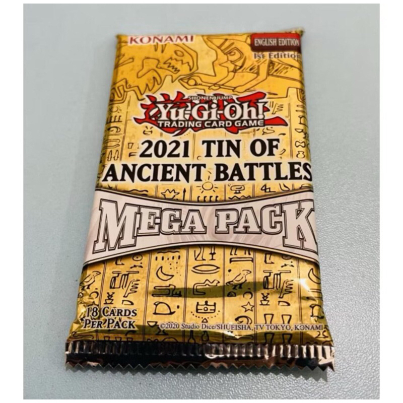 Jual booster kartu yugioh original 2021 tin of ancient battles mega pack | Shopee Indonesia