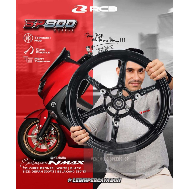 Jual Velg RCB Racing Boy SP800 Nmax New | Shopee Indonesia