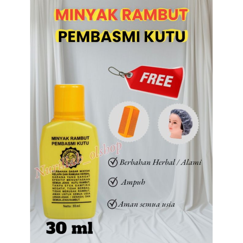 Jual 30ml obat pembasmi kutu rambut dan telurnya PALING AMPUH obat kutu ...