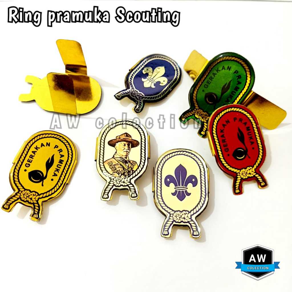 Jual Ring pramuka Scouting / kolong hasduk / ring kacu / kolong hasduk ...