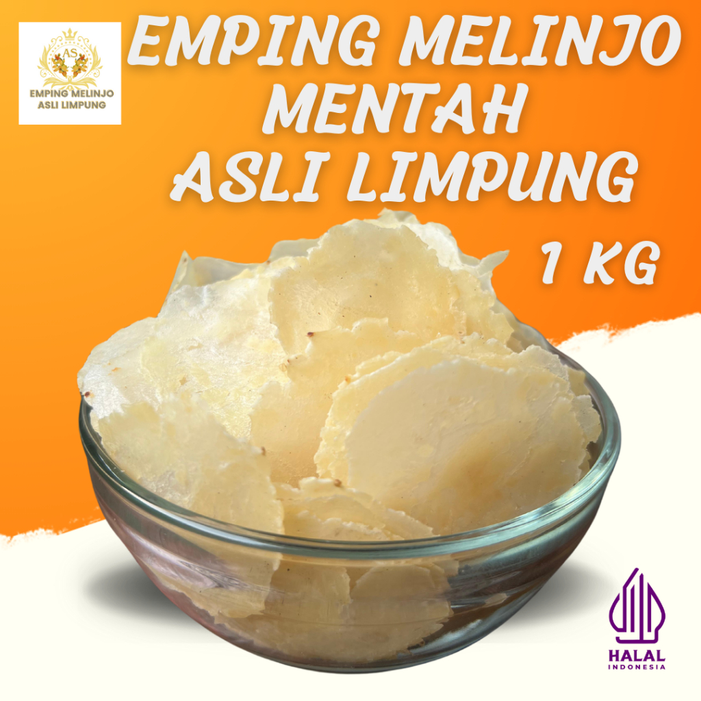 Jual EMPING MELINJO MENTAH ORIGINAL SP 1KG OLEH OLEH KHAS LIMPUNG ...