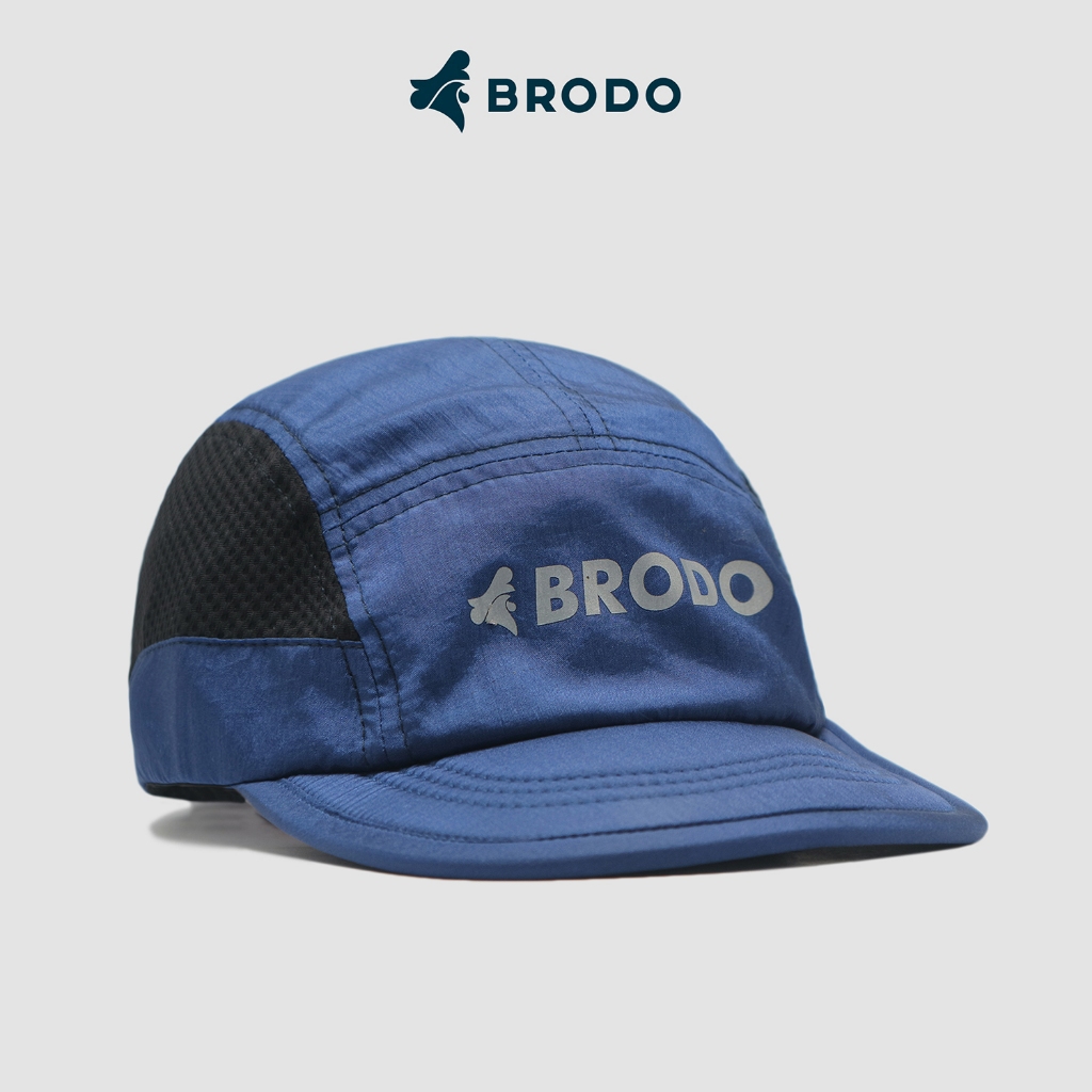 Jual BRODO - Veloce Running Hat Navy | Shopee Indonesia
