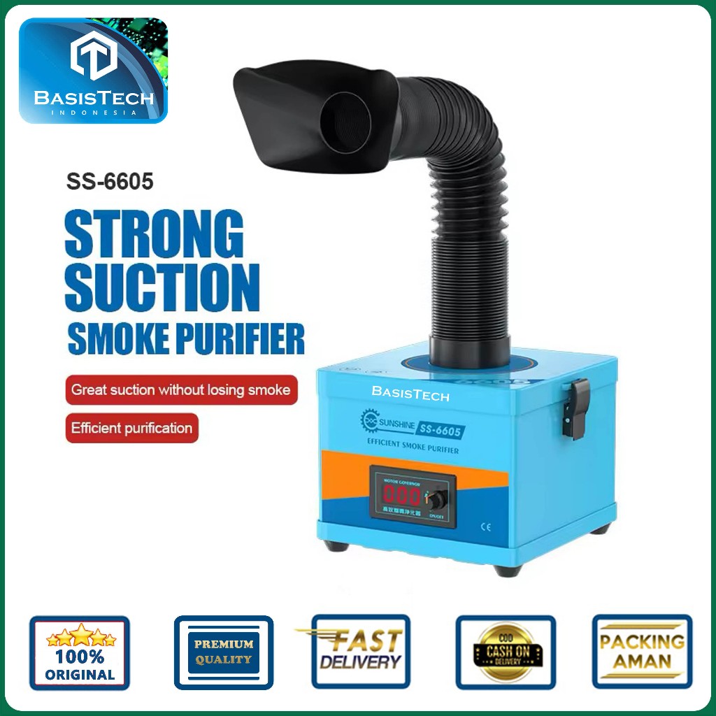 Jual MESIN PENGHISAP ASAP TIMBAL DEBU BAU - SUNSHINE SMOKE PURIFIER SS ...