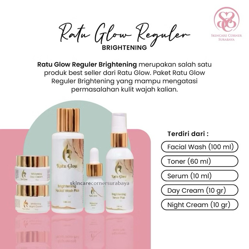 Jual Ratu Glow Reguler Brightening | Shopee Indonesia