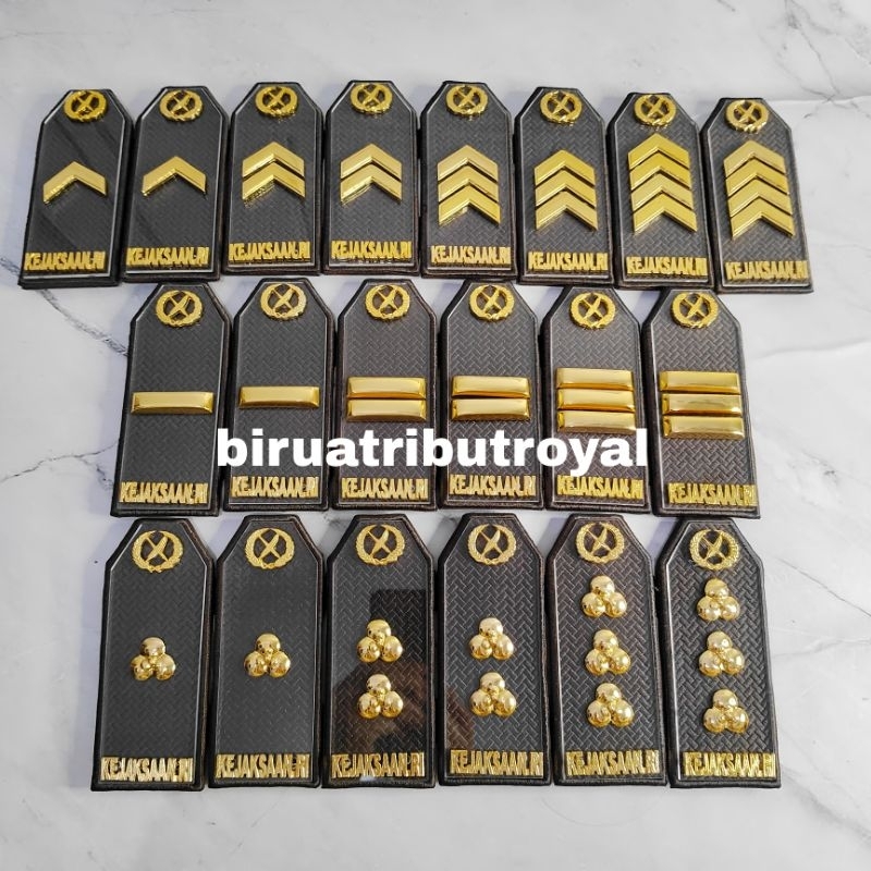 Jual PANGKAT PDU KEJAKSAAN LOGAM TU GOLONGAN 2A 2B 2C 2D 3A 3B 3C 3D 4A ...
