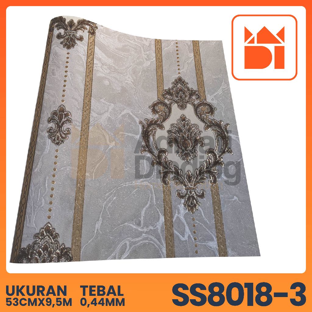 Jual Adipati Home Decoration - WALLPAPER DINDING VINYL KODE SS8018-3 ...