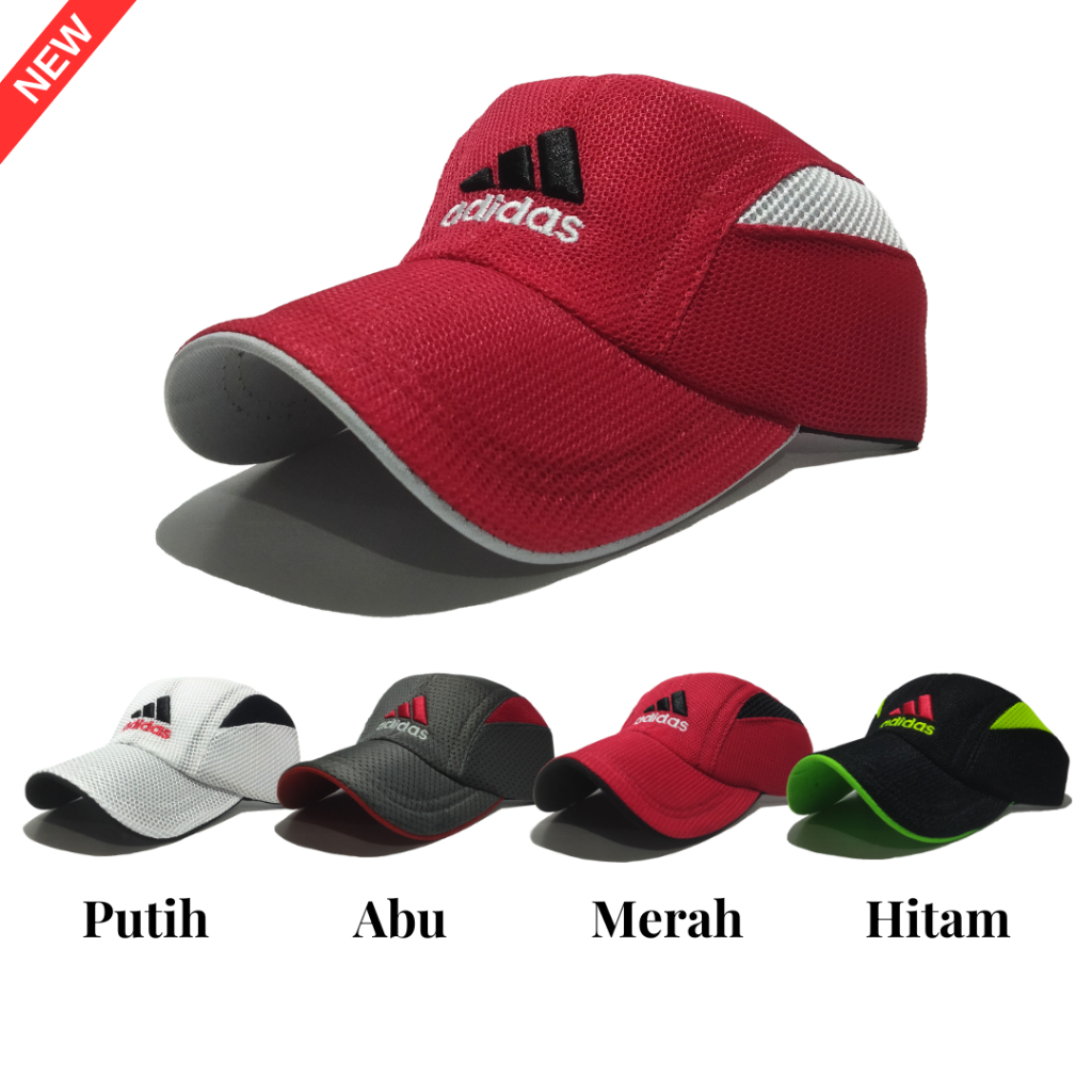 Jual Topi Pria Dewasa Ampera|Topi olahraga | Topi Sport | Topi Lari ...