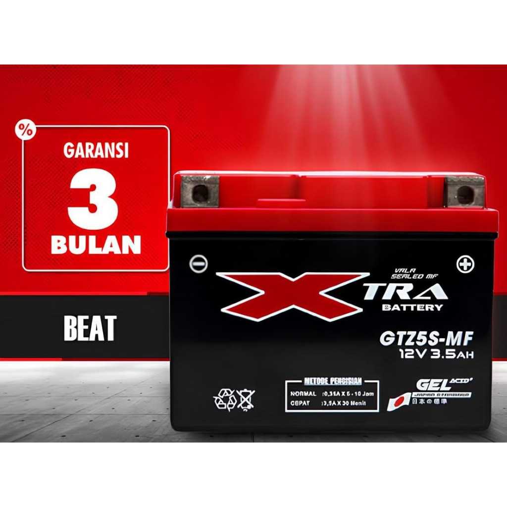Jual Aki XTRA GEL ACID GTZ5s | Shopee Indonesia
