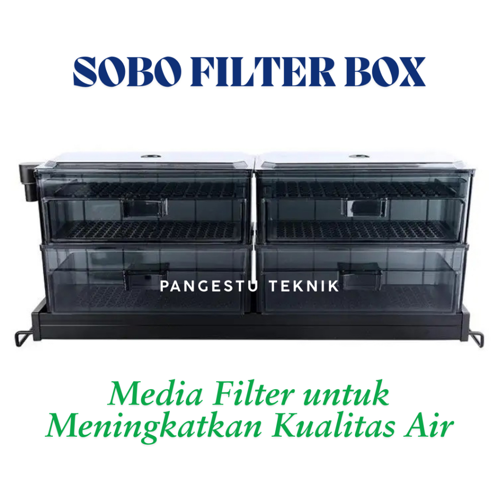 Jual SOBO Filter Box 30-100CM Trickle Akuarium Atas / FA 30 FA 60 FA 90 / F30 F60 F90 SOBO Box ...