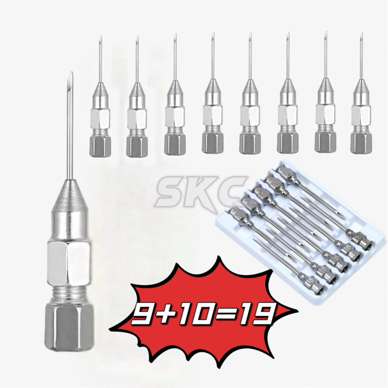 Jual 19pcs/set Kepala Grease Gun Aksesori Kepala Nepel Pompa Gemuk ...