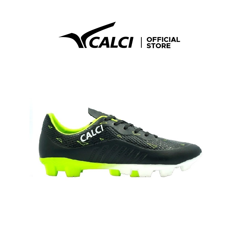 Jual Calci Sepatu Bola Soccer Basilisk SC - Black/ Neon | Shopee Indonesia