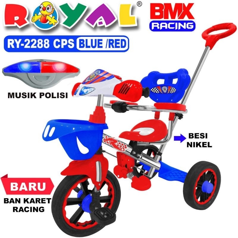 Jual SEPEDA RODA TIGA "BAN KARET" ROYAL 6090 (KURSI PUTAR) & 2288CPS ...