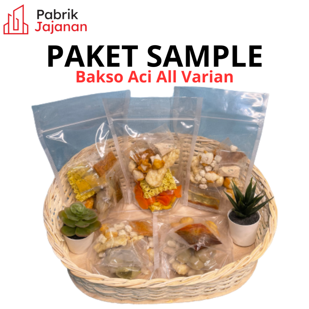 Jual [ISI 5 VARIAN] PAKET SAMPLE Bakso Aci Makanan Khas Bandung 5 ...