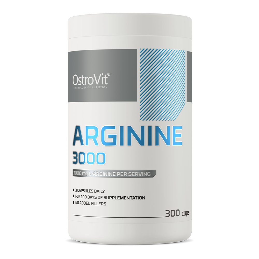 Jual OstroVit Arginine 3000mg 300 Kapsul Suplemen Fitnes Gym Atlet ...