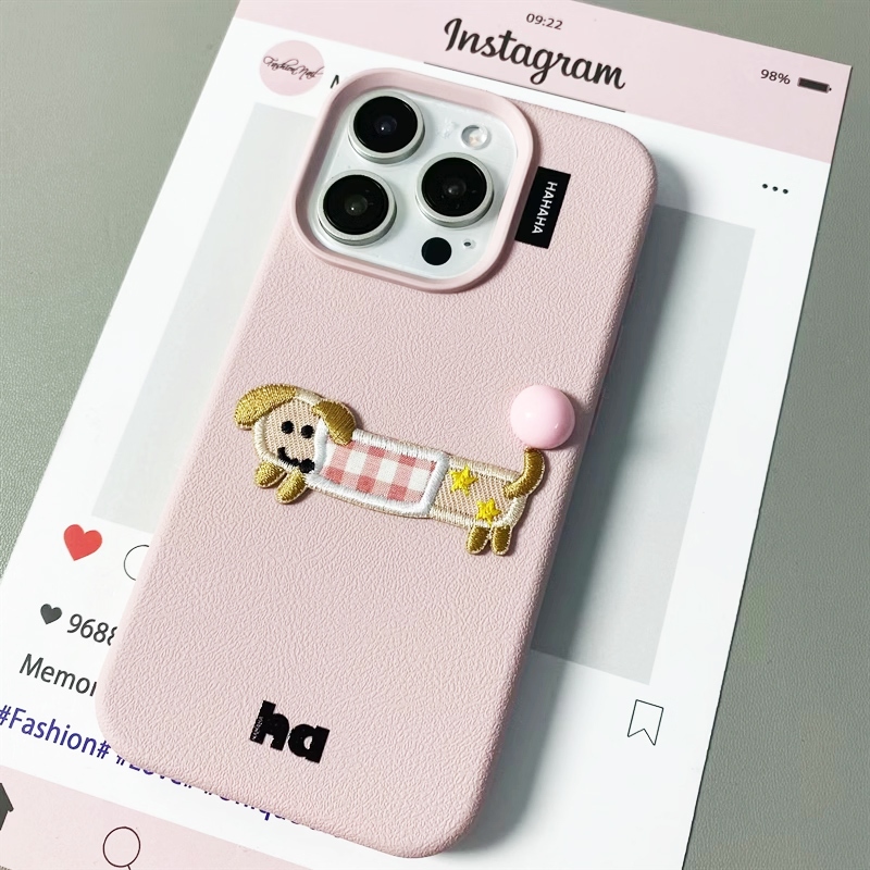 Jual Casing Ponsel Celup Sosis Anjing Bulat DIY 3D Casing Ponsel Kulit ...