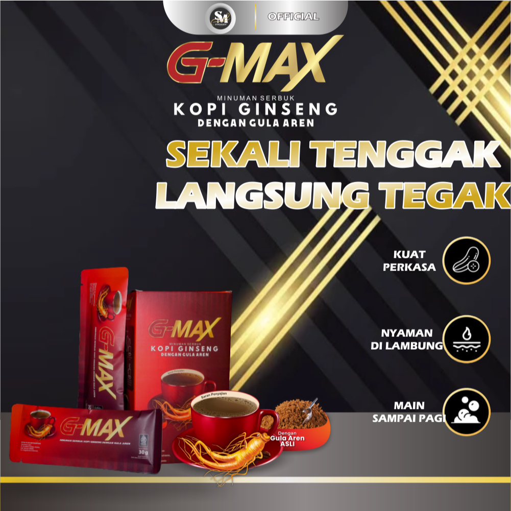 Jual KOPI G-MAX ORIGINAL BPOM 10 SACHET | Shopee Indonesia