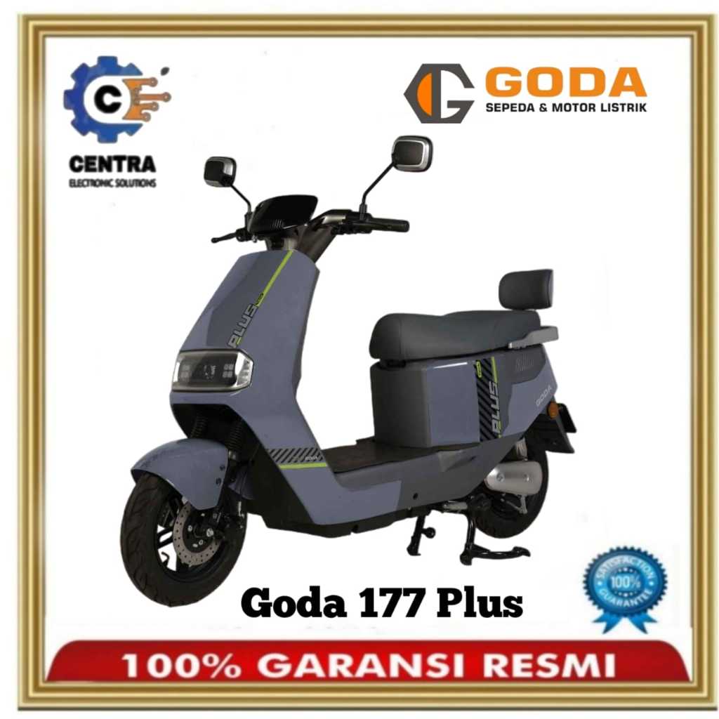 Jual Sepeda Listrik GODA TANK 177 PLUS 1000 Watt GARANSI RESMI | Shopee ...