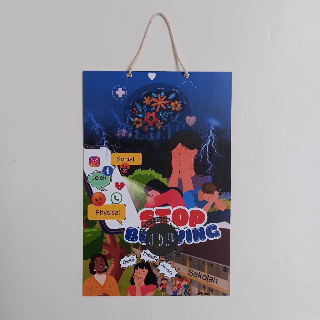 Jual Hard Poster Stop Bullying - Stop Perundungan Anak - Edukasi ...