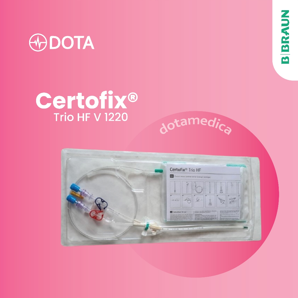 Jual Certofix Trio HF V 1220 CVC Set (BBRAUN) | Shopee Indonesia