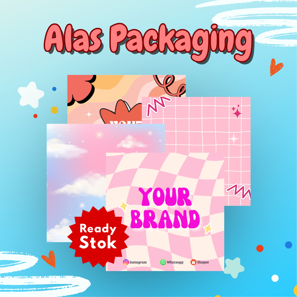Jual ALAS PACKING AKSESORIES TERMURAH ISI 50PCS [READY STOK] | Shopee ...