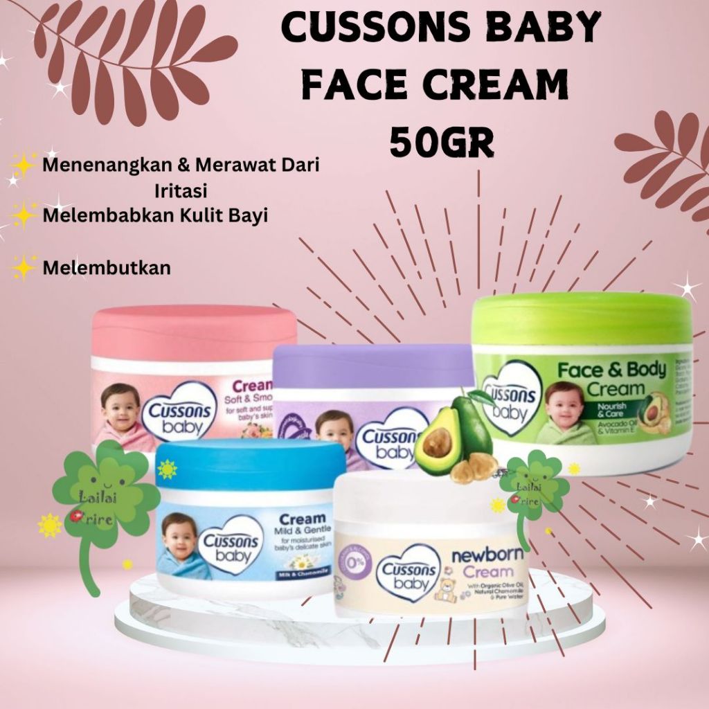 Jual Cussons Baby Cream Fresh Nourish / Soft Smooth/ Nourish Care 50gr 50 gr - Krim Pelembab ...