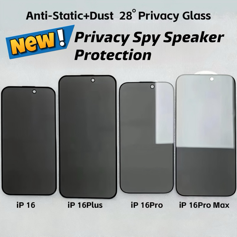 Jual TEMPERED GLASS PRIVACY SPY THICKNESS FOR IPH X-17 PRO MAX PLUS AIR ...