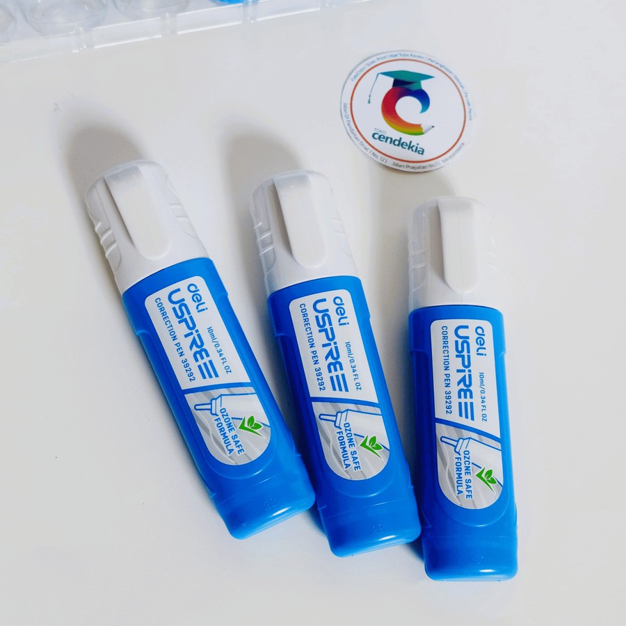 Jual Tipe-x Cair Correction Pen DELI 39292 10ml | Shopee Indonesia