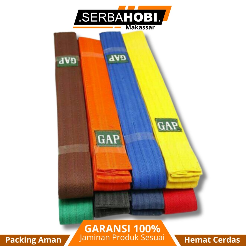 Jual Sabuk Karate / Taekwondo / Judo / Sabuk Bela Diri Merek GAP ...
