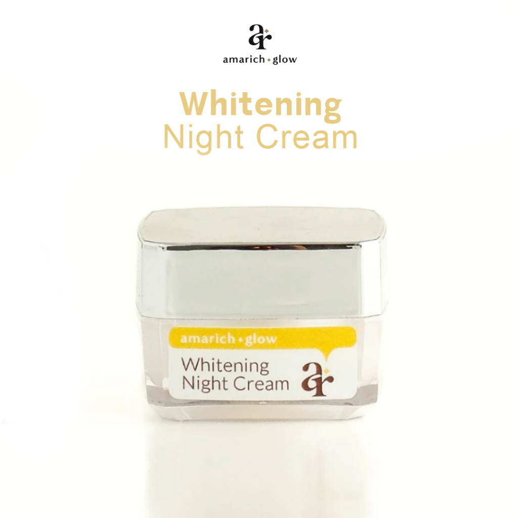 Jual Amarichglow Brightening Night Cream Dengan Alpha arbutin ...