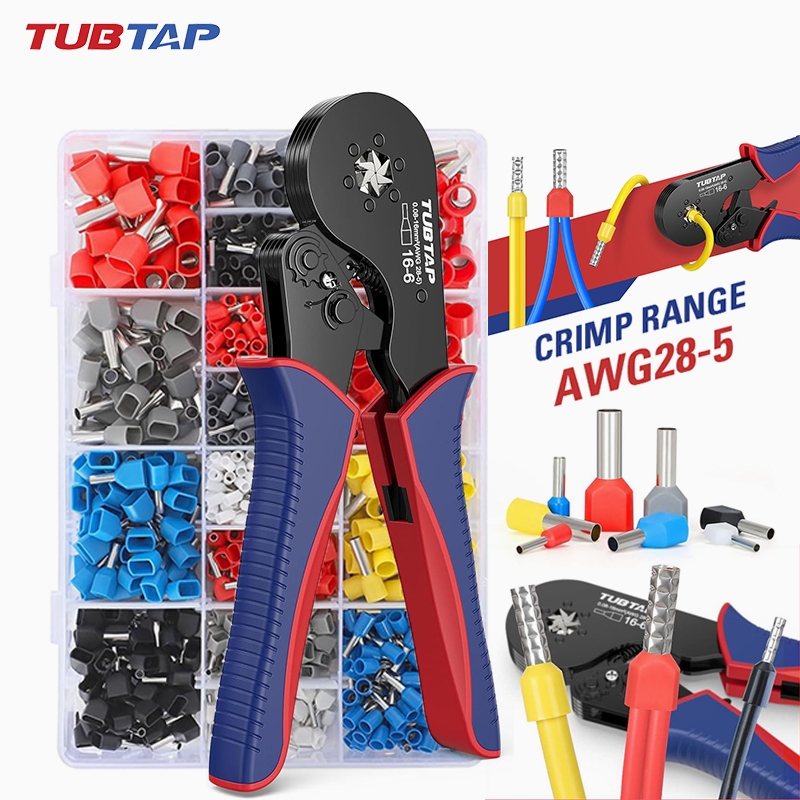 Jual TUBTAP Tang Crimping 0,08 -16mm² Heksagonal Dengan 1200Pcs Tunggal ...