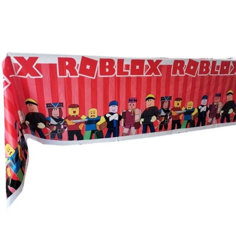 Jual ROBLOX Taplak meja ROBLOX Paket perlengkapan dekorasi pesta ulang ...