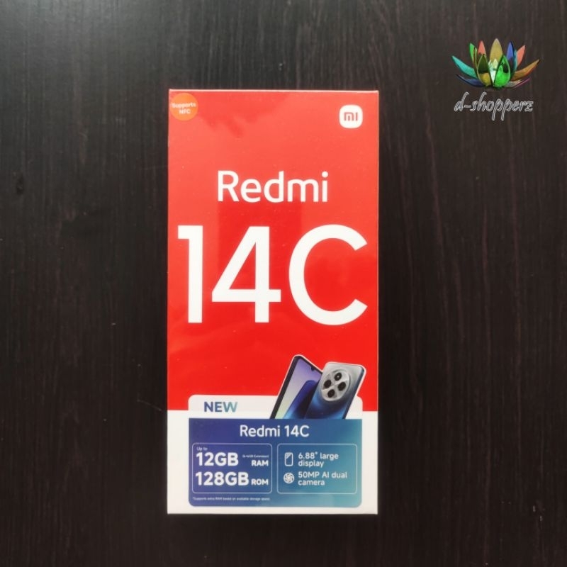 Jual Xiaomi Redmi 14C RAM 6/128 GB BNiB garansi resmi | Shopee Indonesia