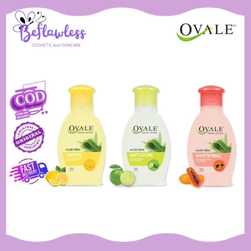 Jual OVALE FACIAL LOTION 200ml || 100ml || 60ml | Shopee Indonesia