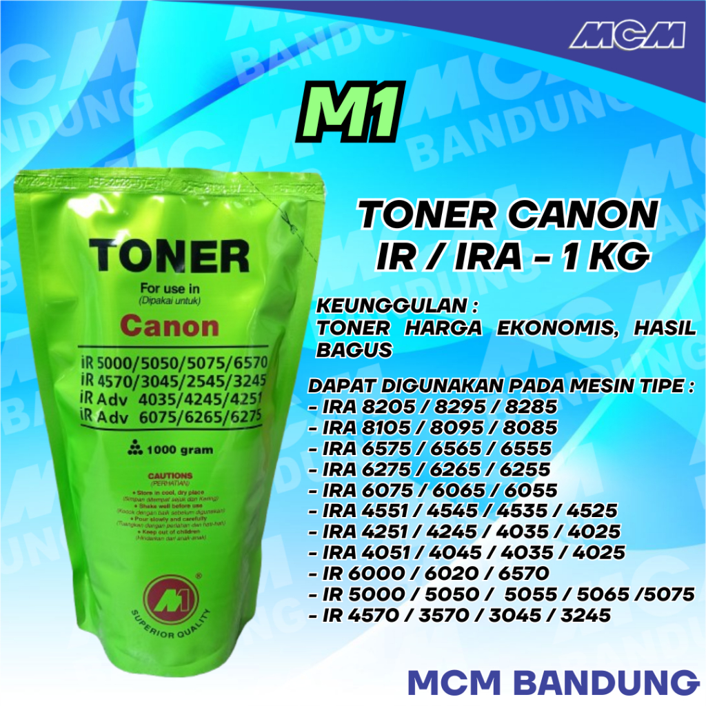 Jual TONER FOTOCOPY CANON MCM IR 5000 4570 3245 5075 6570 IR ADV 4035 ...