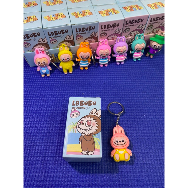 Jual Labubu Mini Blind Box Gantungan Kunci Cocok Buat Mainan Koleksi ...