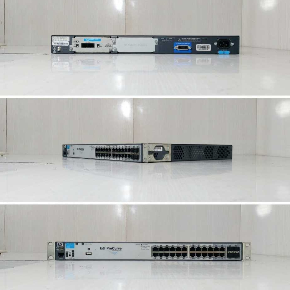 Jual Switch Hp ProCurve 2910al-24G J9145A 24Port Lan Gigabit 4 Port Sfp ...