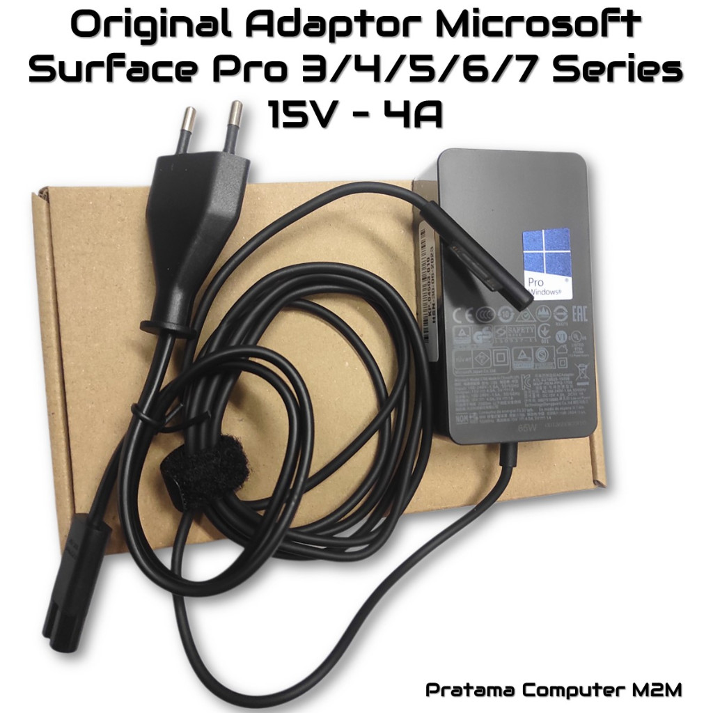 Jual Original Adaptor Charger Microsoft Surface Pro 3 4 5 6 7 8 9 ...