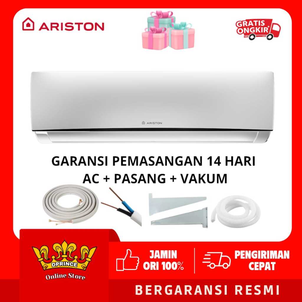 Jual ARISTON AC KIOS 1/2 PK KIOS 05 R32 Mudo 4D Swing 6-in-1 Healthy Filter 0.5 PK KIOS5 ...