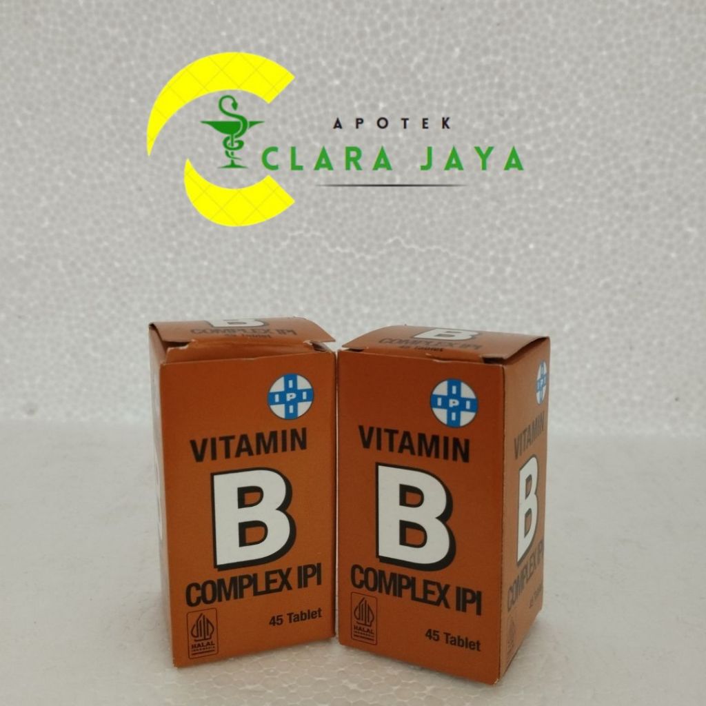 Jual Ipi Vitamin B Complex Botol 45 Tablet | Shopee Indonesia