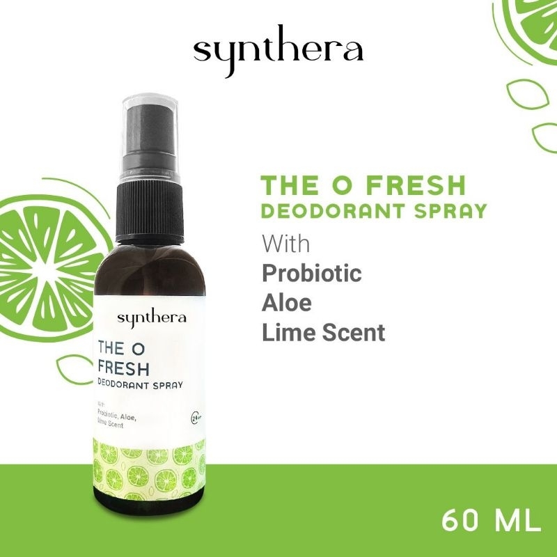 Jual DEODORANT SPRAY Synthera 60ml | dengan probiotic dan aloe vera ...