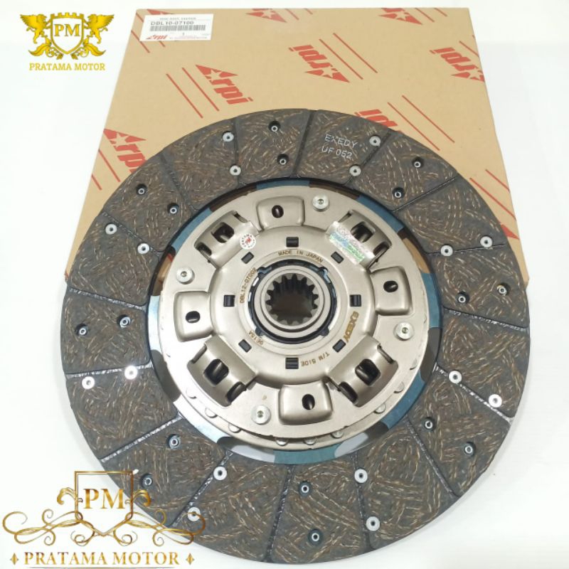 Jual KAMPAS PLAT KOPLING CLUTCH DISC TOYOTA DYNA HT125 HT130 HINO DUTRO ARPI TYPE "A" ORIGINAL ...